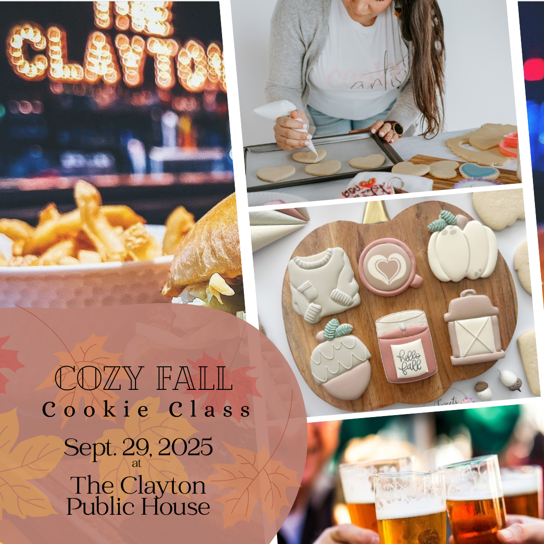 Cozy Fall Cookie Class at The Clayton Public House - Sept. 29, 2025 ...